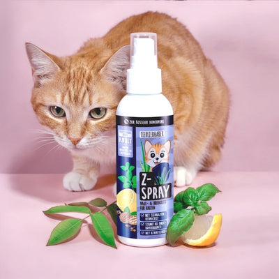 Z-Spray Katze | Tierliebhaber | Entspannt durch Wiese & Garten